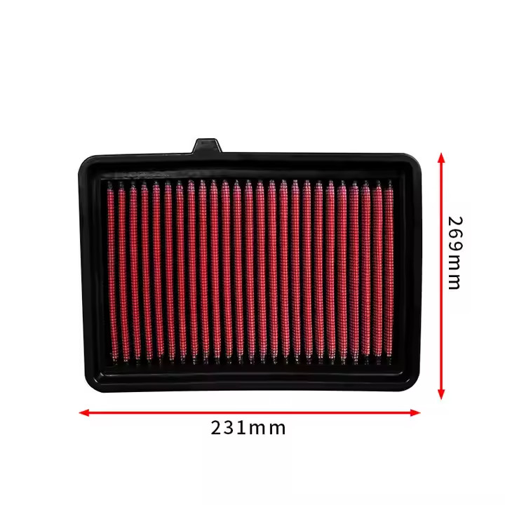 Engine Cleaning High Flow Panel Filter Easy Assembly Automobile Air ...